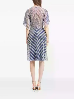 GEMY MAALOUF Beaded Sequin Mini Dress