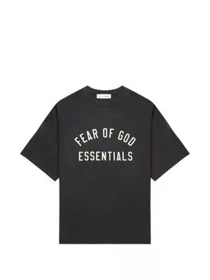 Fear Of God Logo T-shirt - Black