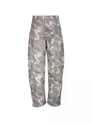 Ag Camouflage Cropped Jeans