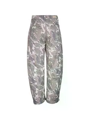 Ag Camouflage Cropped Jeans