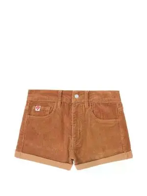 A BATHING APE Corduroy Logo Patch Shorts