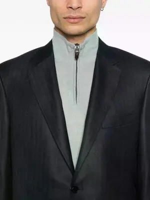 Canali Pocket Two-button Blazer - Blue