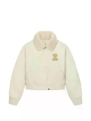 A BATHING APE Shearling Collar Patch Jacket