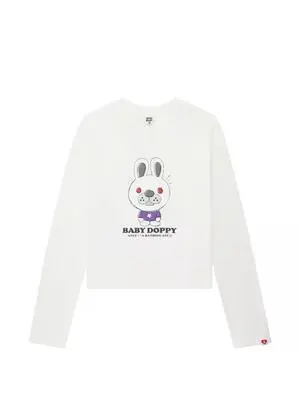 A BATHING APE Graphic Long-sleeve Top