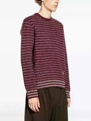 Loewe Striped Crew-neck Sweater