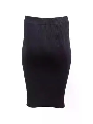 Vince Ribbed Knit Midi Skirt