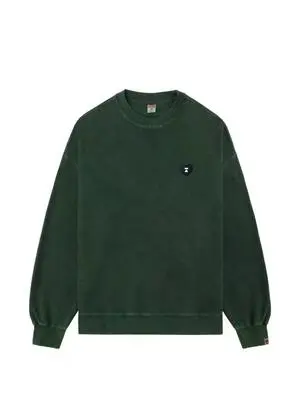 A BATHING APE Heart-patch Sweatshirt