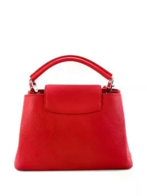 LOUIS VUITTON Capucines Bb Satchel - Red