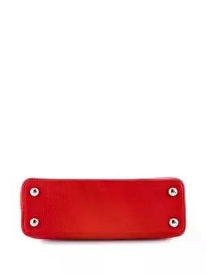 LOUIS VUITTON Capucines Bb Satchel - Red