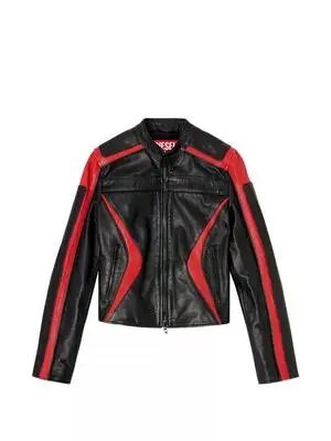DIESEL L-ovable Leather Jacket