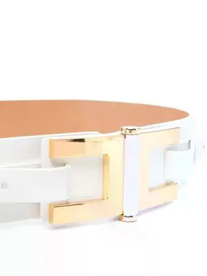 Elisabetta Franchi Logo Buckle Belt