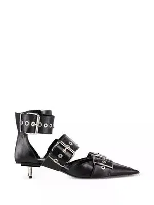 Women's Buckled Pumps
