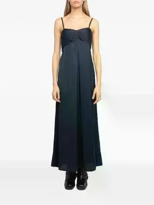 Zadig&Voltaire Rippie Ruched Midi Dress