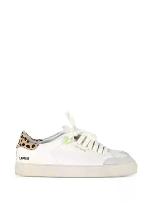 Axel Arigato Leopard-print Leather Sneakers