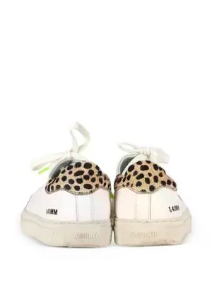Axel Arigato Leopard-print Leather Sneakers