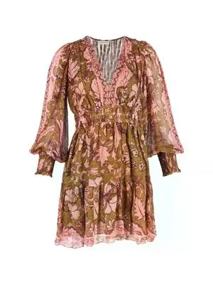 Ulla Johnson Rosetta Printed Mini Dress