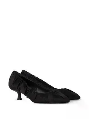 Khaite Palmero Ruched Pumps