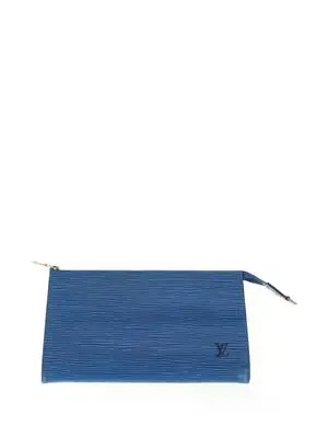 LOUIS VUITTON Pi Leather Clutch
