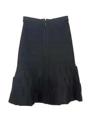 Herve Leger Tiered Mini Skirt