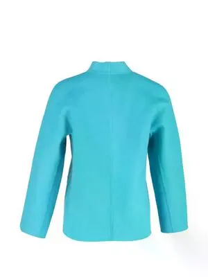 Escada Single-breasted Collarless Blazer