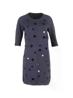 Mulberry Star-embellished Mini Dress