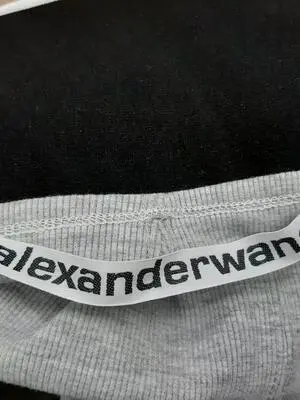 ALEXANDER WANG Elastic-logo Mini Skirt