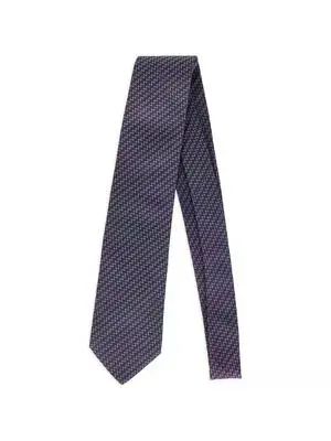Hermès Silk Tie - Purple