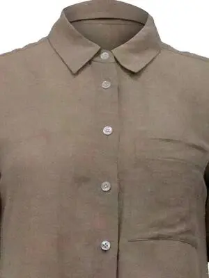 Theory Tie-front Button-down Shirt