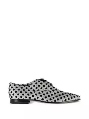 Saint Laurent Star-print Oxford Shoes