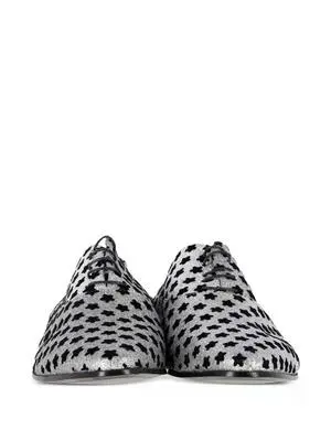 Saint Laurent Star-print Oxford Shoes