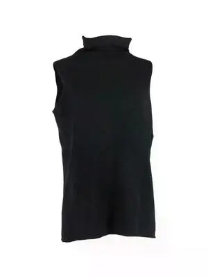 NILI LOTAN Sleeveless Mock-neck Top