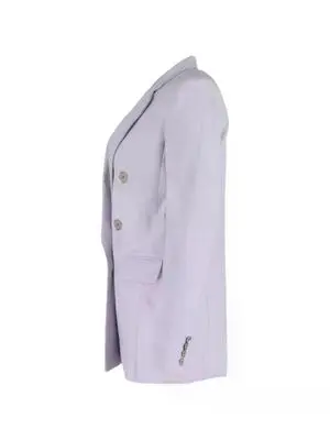Michael Kors Double-breasted Linen Blazer