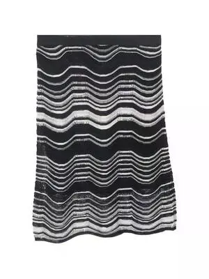 Missoni Wave-patterned Mini Skirt