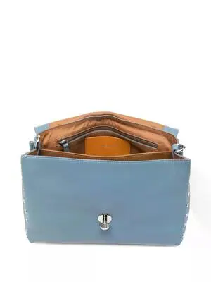 ZANELLATO Small Studded Postina Tote - Blue