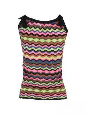 Missoni Zigzag Cotton Tank Top