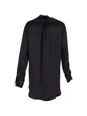 Bottega Veneta Textured-panel Silk Shirt