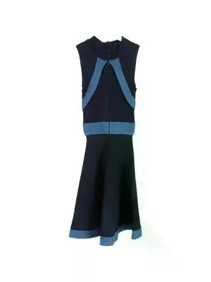 Fendi Knitted Sleeveless Mini Dress