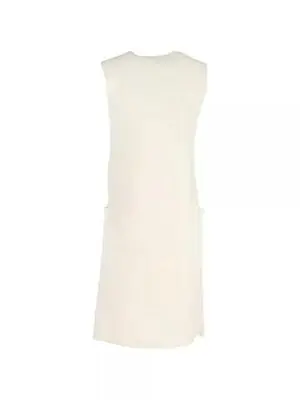 Celine Four-pocket Sleeveless Midi Dress