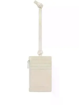 COURREGES Naplack Zip Cardholder - Neutrals