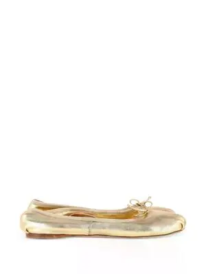 Miu Miu Bow-embellishment Ballet Flats