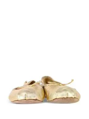 Miu Miu Bow-embellishment Ballet Flats