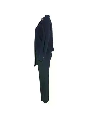 Chloé Tie-neck Trousers And Blouse Set