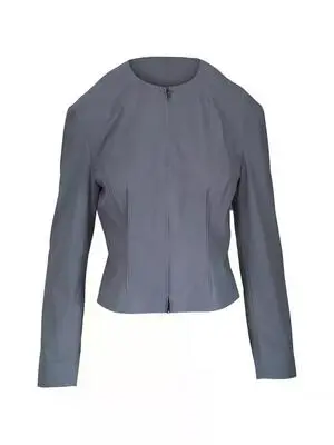 KZ_K STUDIO Zip-up Long-sleeve Fitted Jacket