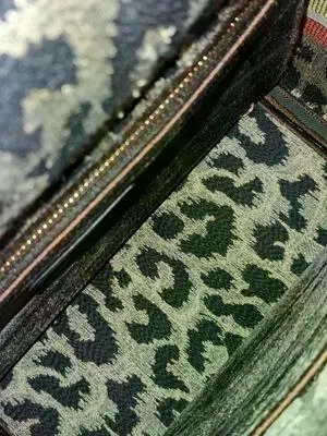 Dior Lady D-lite Mizza Leopard-print Tote Bag