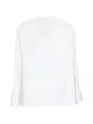 LANVIN V-neck Long-sleeve Blouse