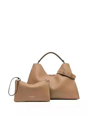 GIANNI CHIARINI Aurora Adjustable Shoulder Bag - Neutrals