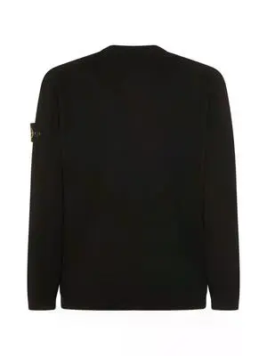 Stone Island Logo Patch Crew-neck Sweater
