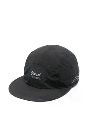 WTAPS Logo Camper Cap - Black