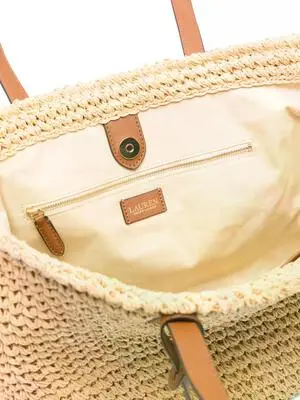 Ralph Lauren Logo-charm Tote Bag