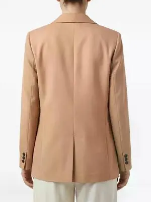FORTE_FORTE Notched Lapel Single-button Jacket